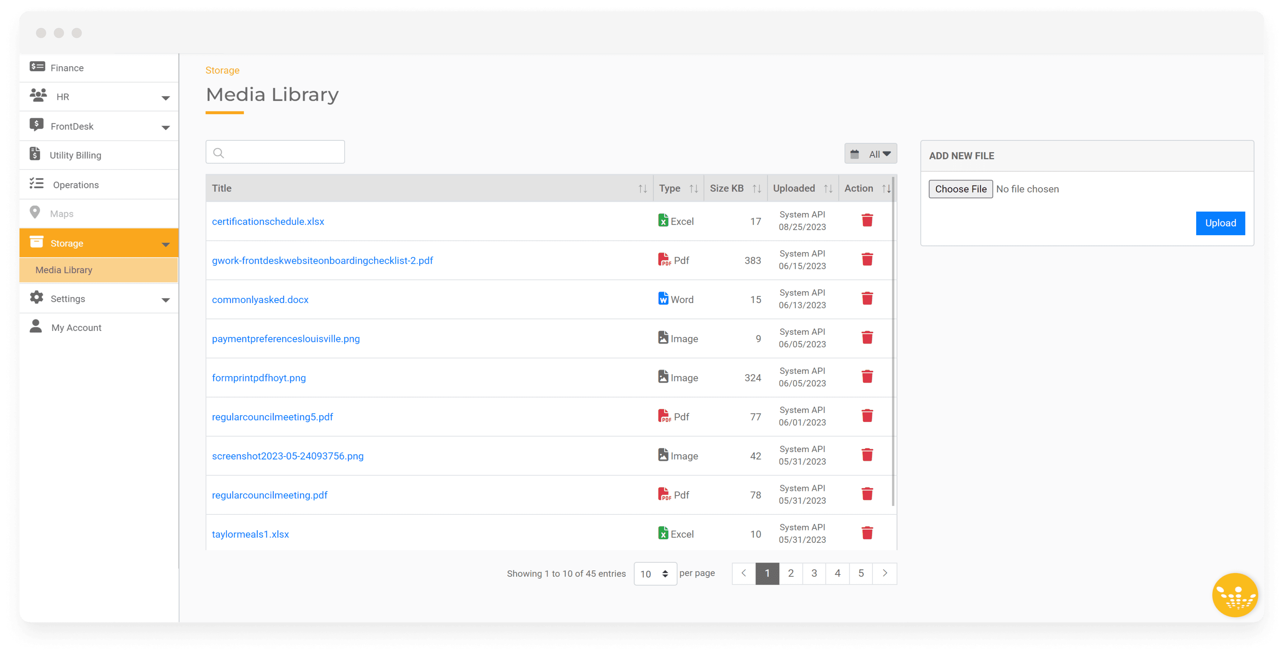gWorks Storage Hub | Secure Document Storage for Governments